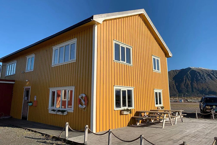 Angeln in Norwegen: Lofotbrygga Brettesnes günstig buchen - NNLBB